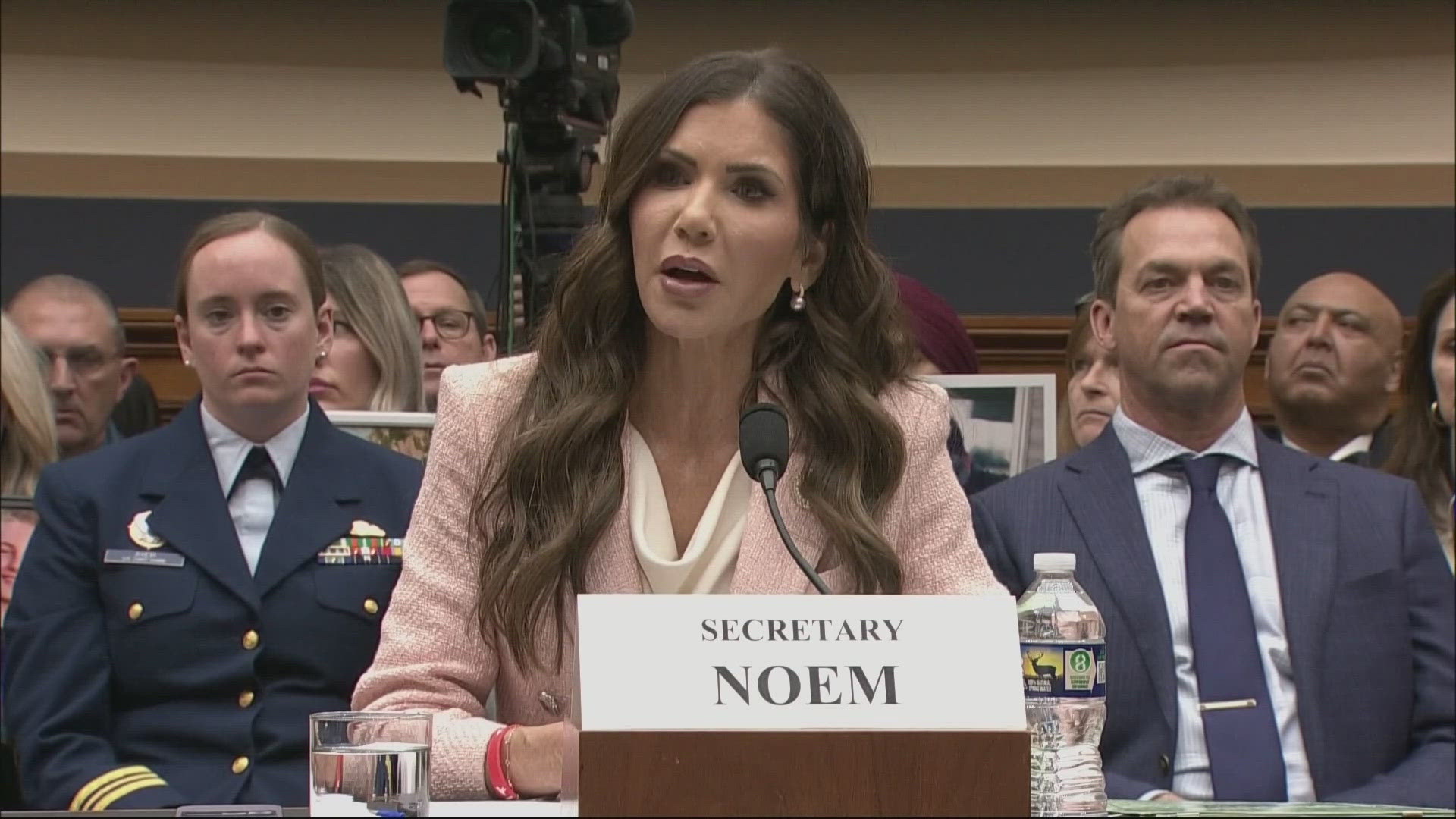 Kristi Noem becomes first member of Trump's second-term Cabinet to be fired