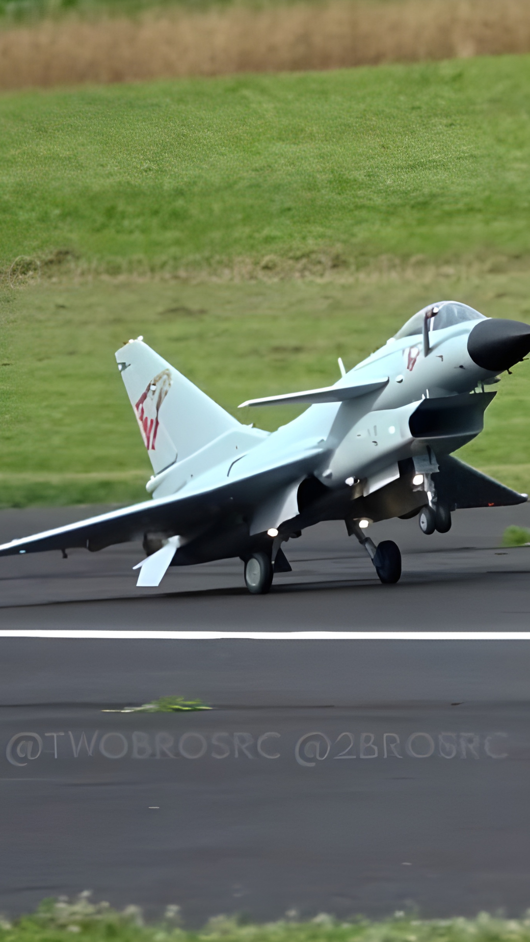 J-10 Vigorous Dragon smooth landing demo