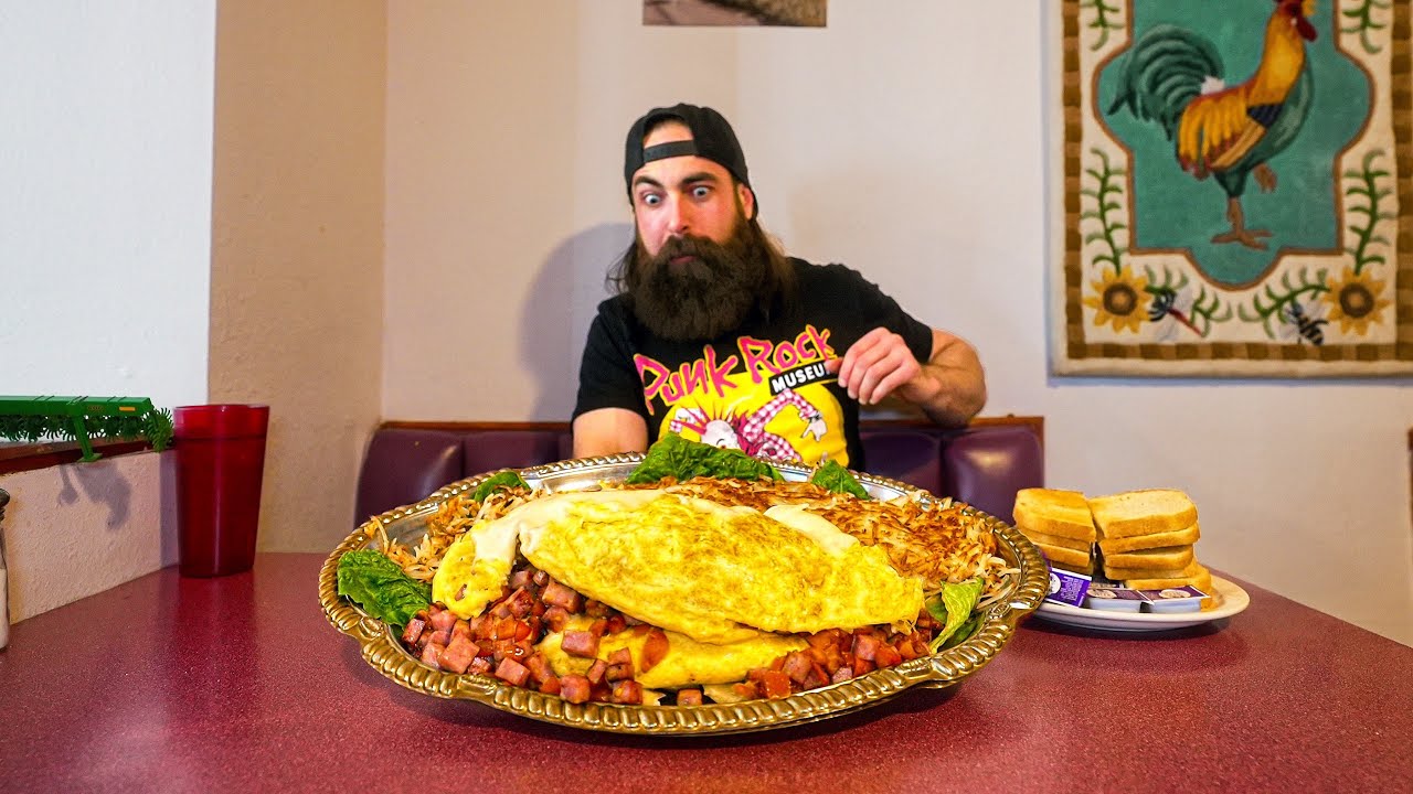 The record on this 24 egg omelette challenge has stood for almost a ...