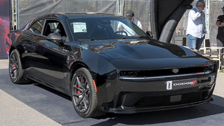 The 2025 Dodge Charger coupe looks sensational in first photos