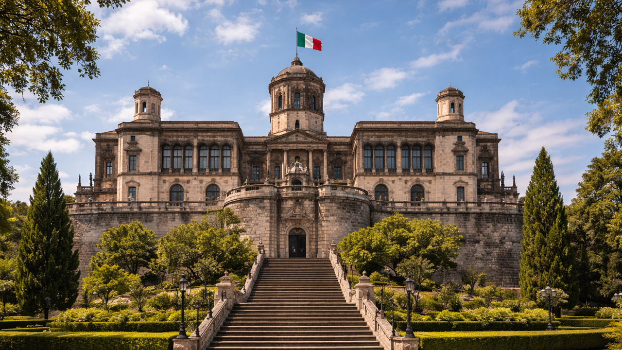 Castillo de Chapultepec above Mexico City