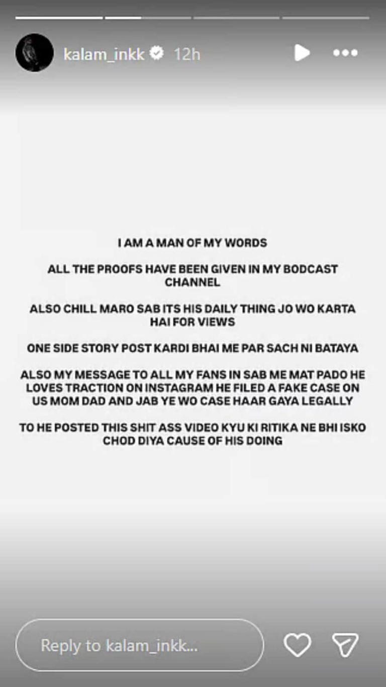 Anurag Dobhal aka UK07 Rider’s brother Kalam Ink reacts to torture ...