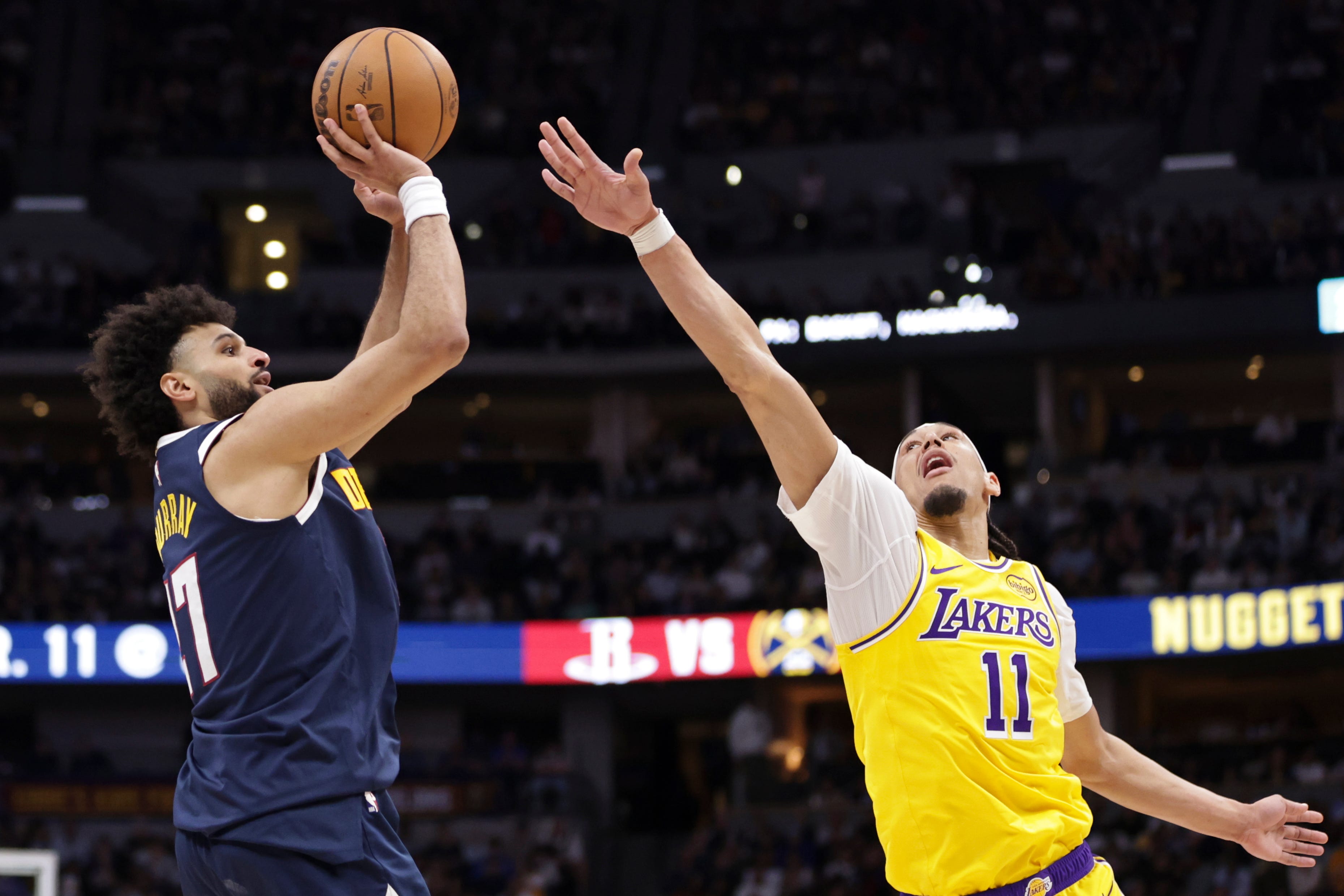Lakers player grades: LA ends winning streak with loss to Nuggets