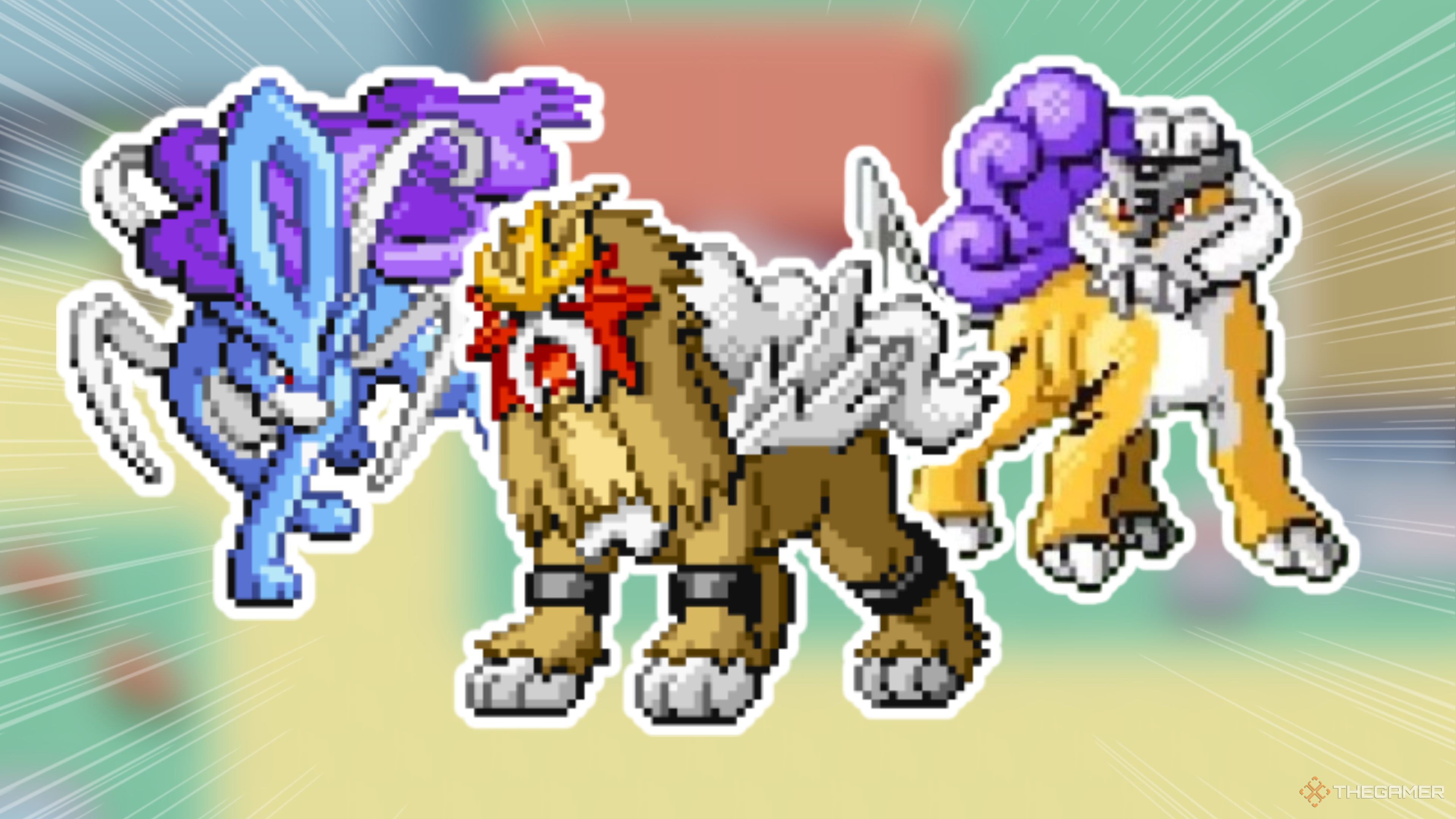 Where To Find Raikou, Entei, And Suicune In Pokemon FireRed & LeafGreen