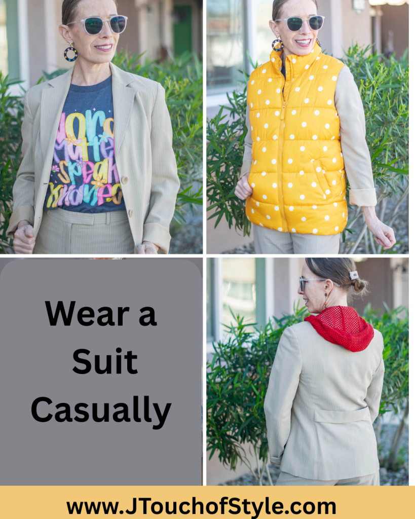 How to wear a suit casually when you're retired