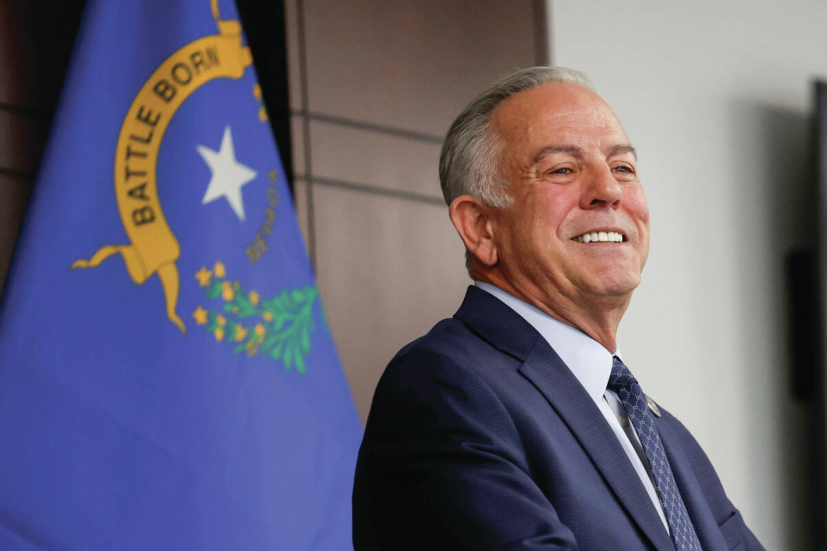 Nevada governor files for re-election, touts fiscal responsibility ...