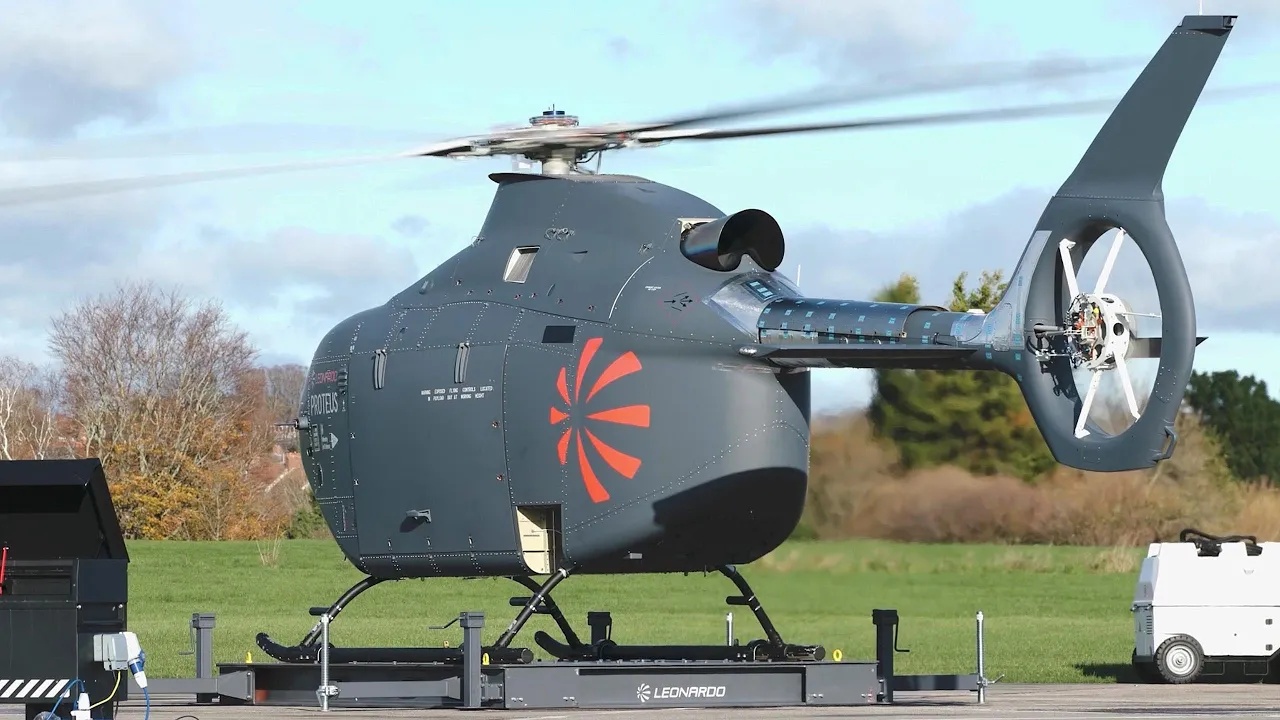 Proteus RWUAS ready for takeoff after successful ground tests