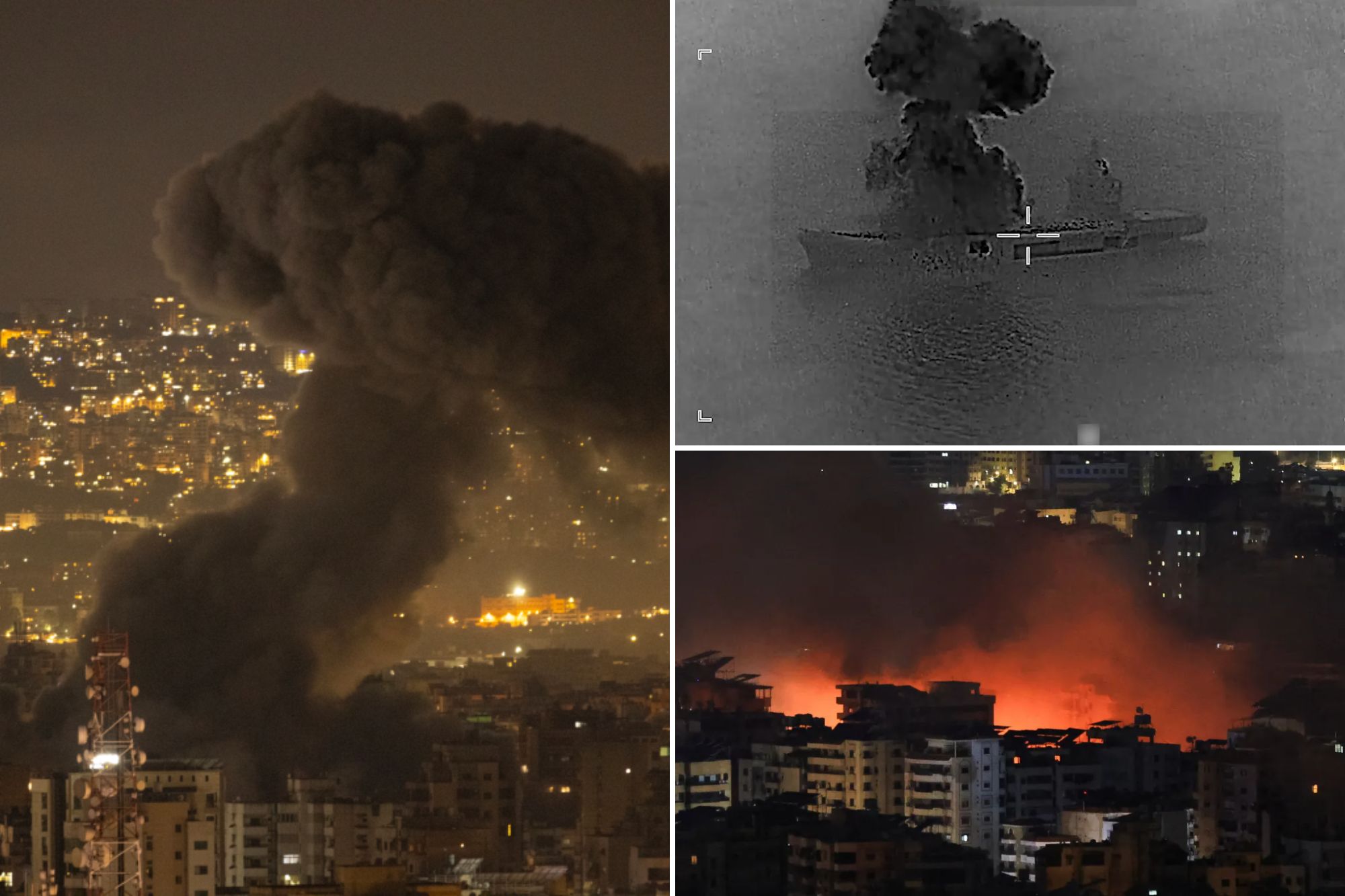 Intense Israeli strikes target Iran and Lebanon as US warns bombardment ...