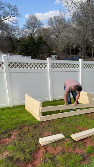 The backyard project that took a year of work