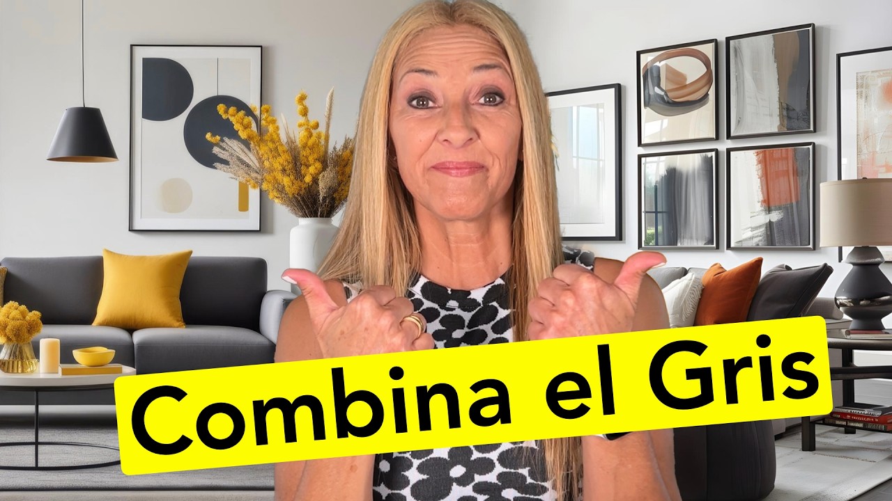 8 combinaciones de colores perfectas con el gris