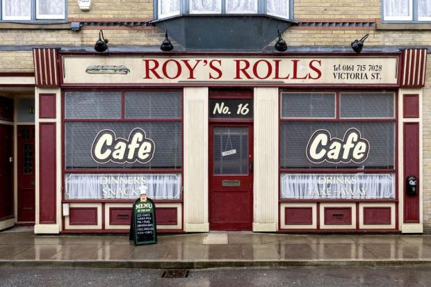 Coronation Street to destroy iconic Roy's Rolls cafe as beloved ...