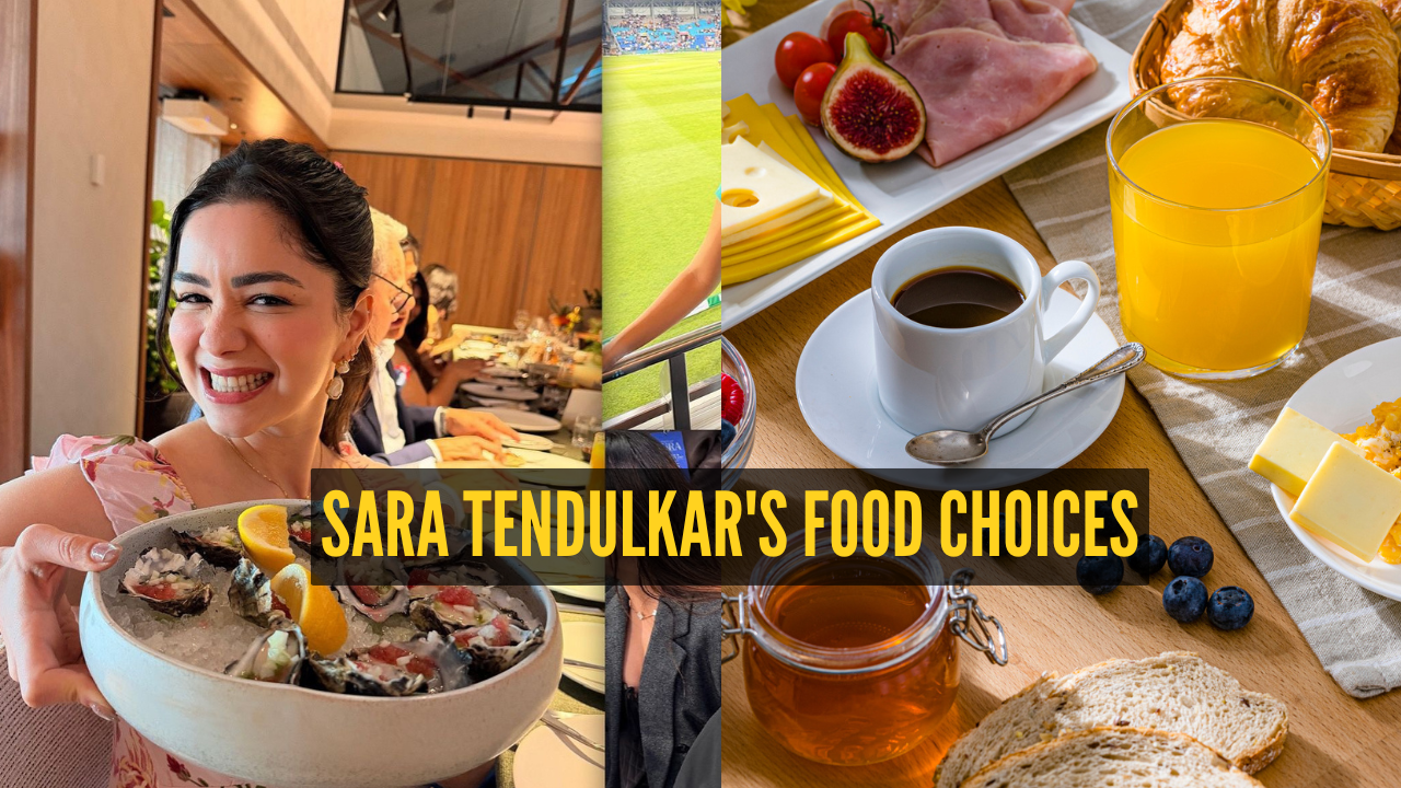 Sara Tendulkar's favorite protein- and fiber-rich meal choices, which ...