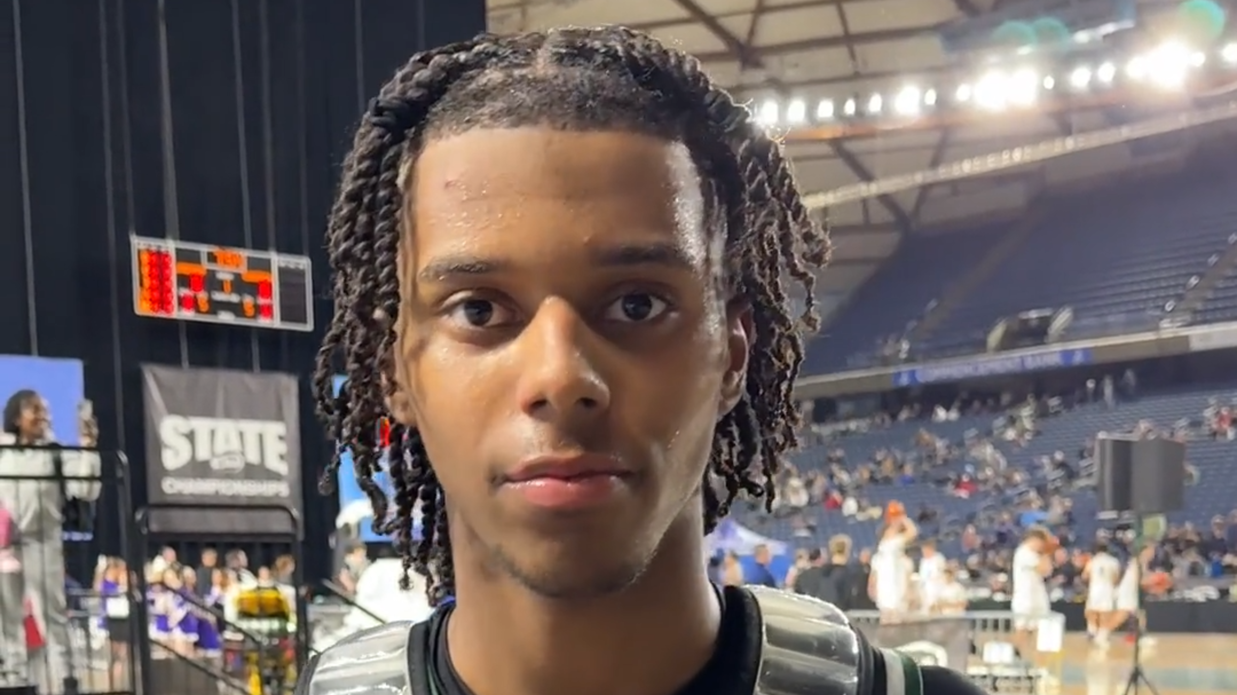 Emerald Ridge guard Jordan Bennett discusses win over No. 1 Mount Si in ...