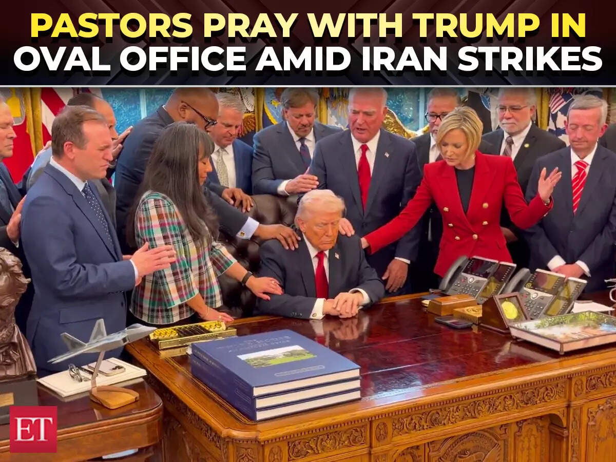'Challenging times...': Pastors pray with Trump in Oval Office amid US ...