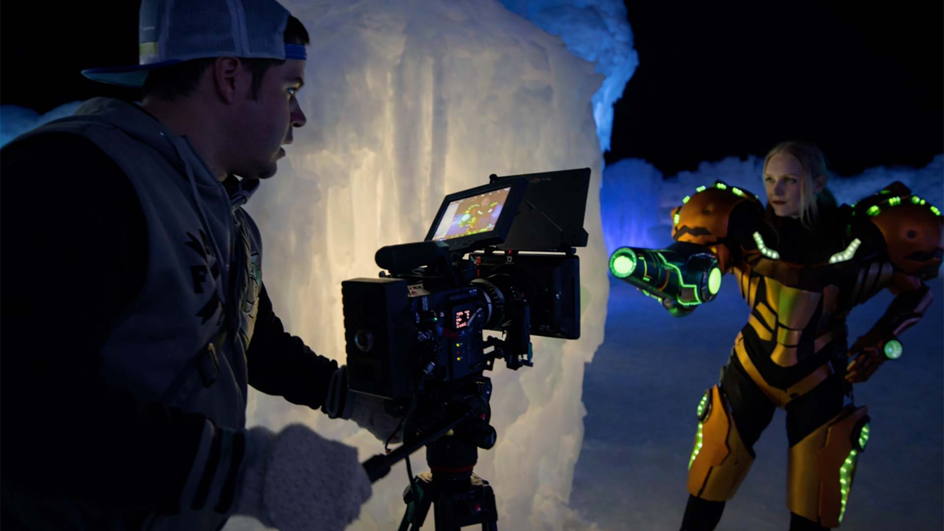 The process behind our sci-fi action scene