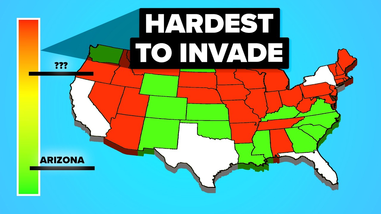 US states impossible to invade