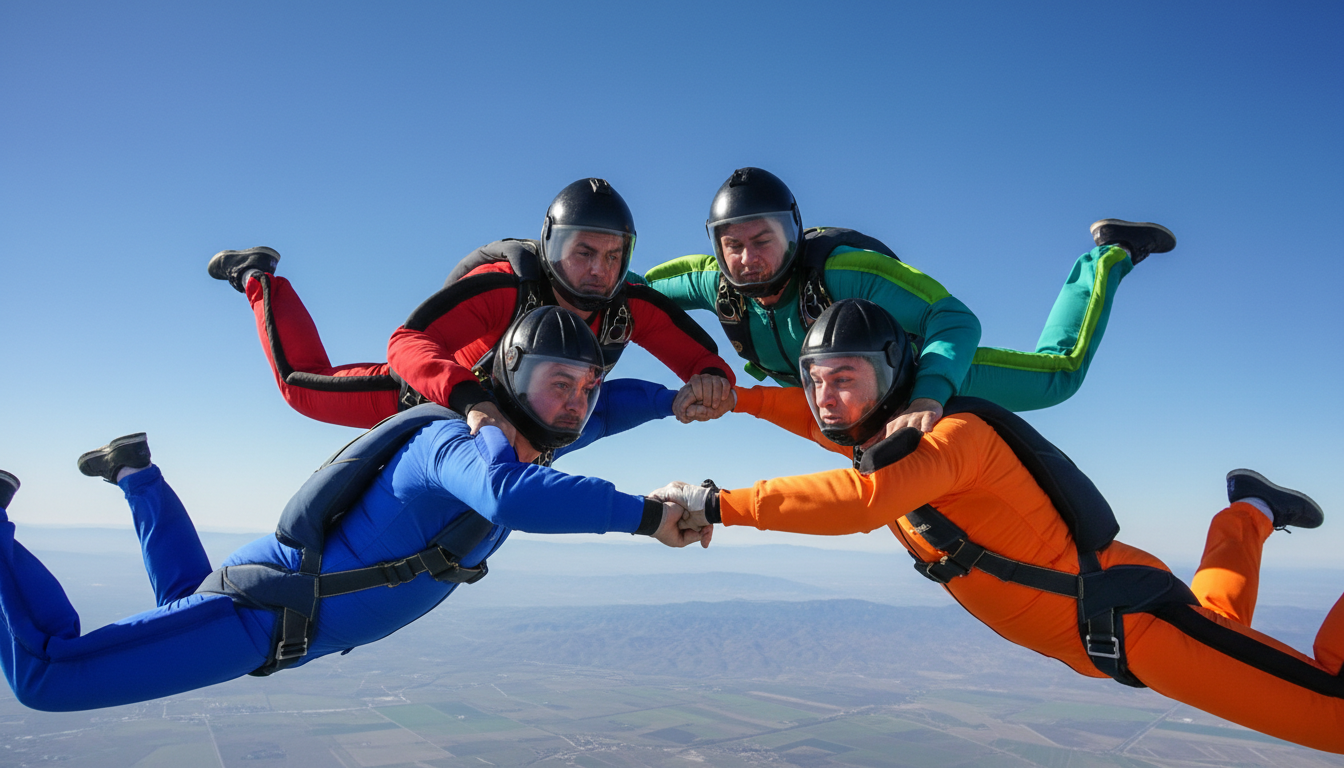 Is skydiving a sport, a thrill, or the ultimate freedom?
