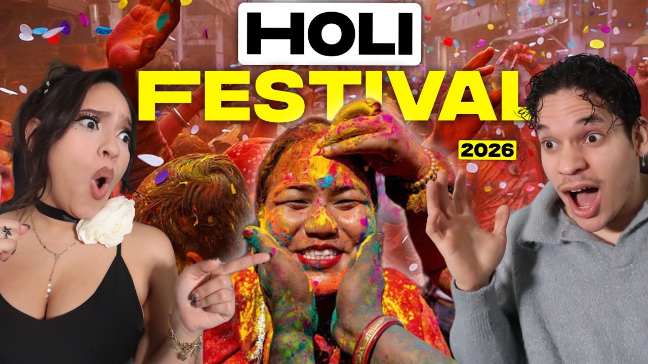 Holi festival madness Latinos react to the color celebration
