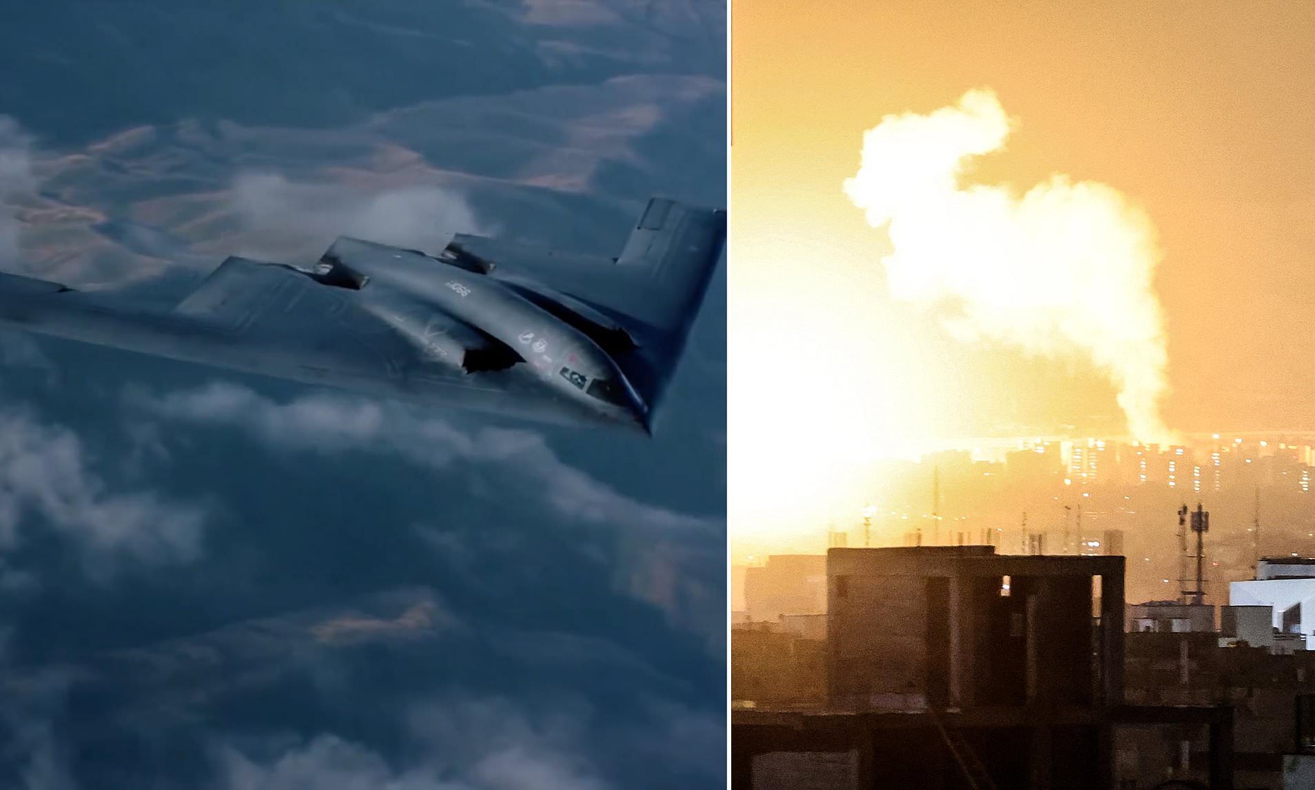 US stealth bombers land at UK bases for 'the big one' – hint they could ...