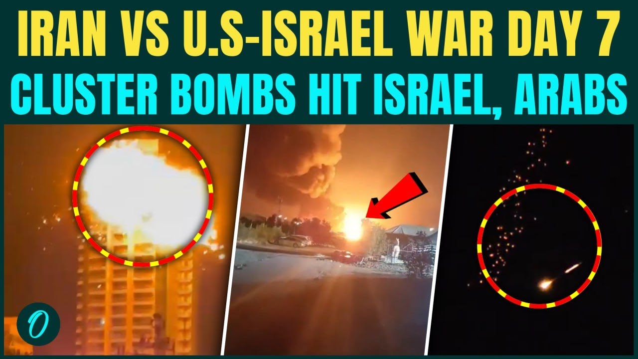 Iran vs US.–Israel war day 7: Cluster bombs rain on Tel Aviv | IRGC ...