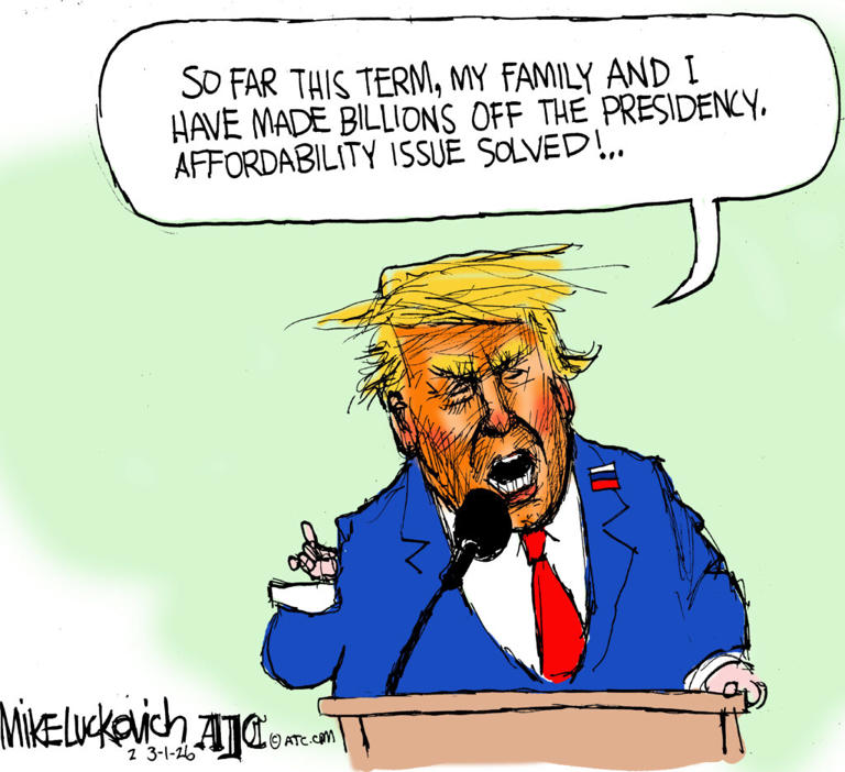 The latest syndicated political cartoons (3/6)