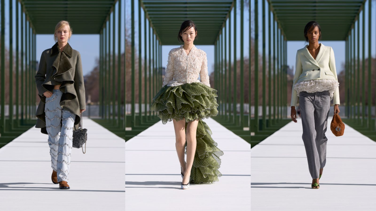 Romantisme taman bunga jadi tema koleksi Dior fall/winter 2026! Hadir ...