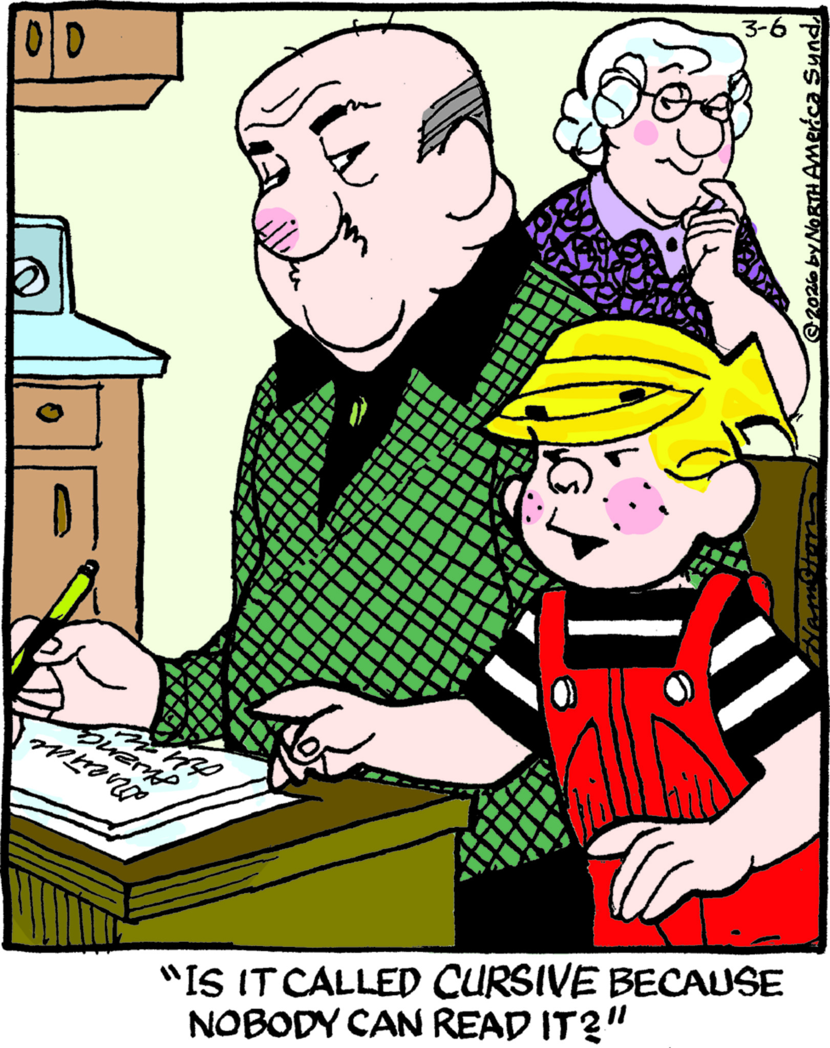 Dennis the Menace by H Ketcham, M Hamilton & R Ferdinand