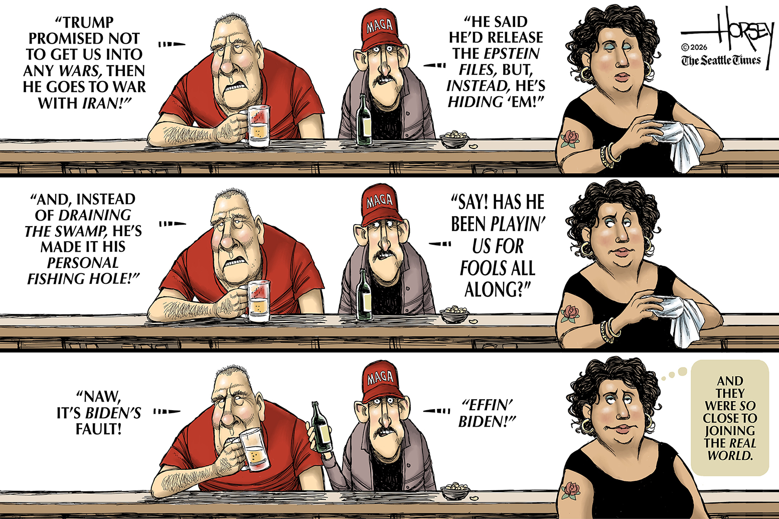Opinion: The latest political cartoons