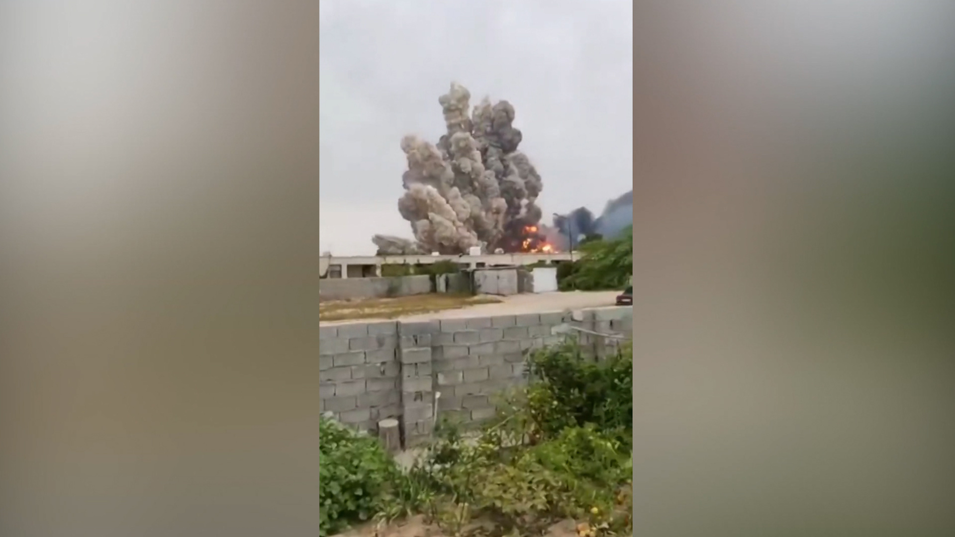 Huge explosion seen in Tehran as strikes on Iran continue