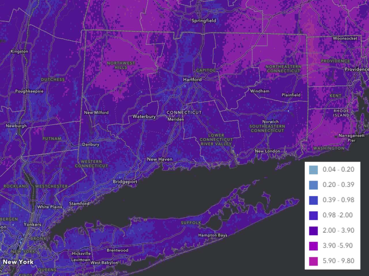 Will melting snow lead to flooding in CT? Here's how much water is ...