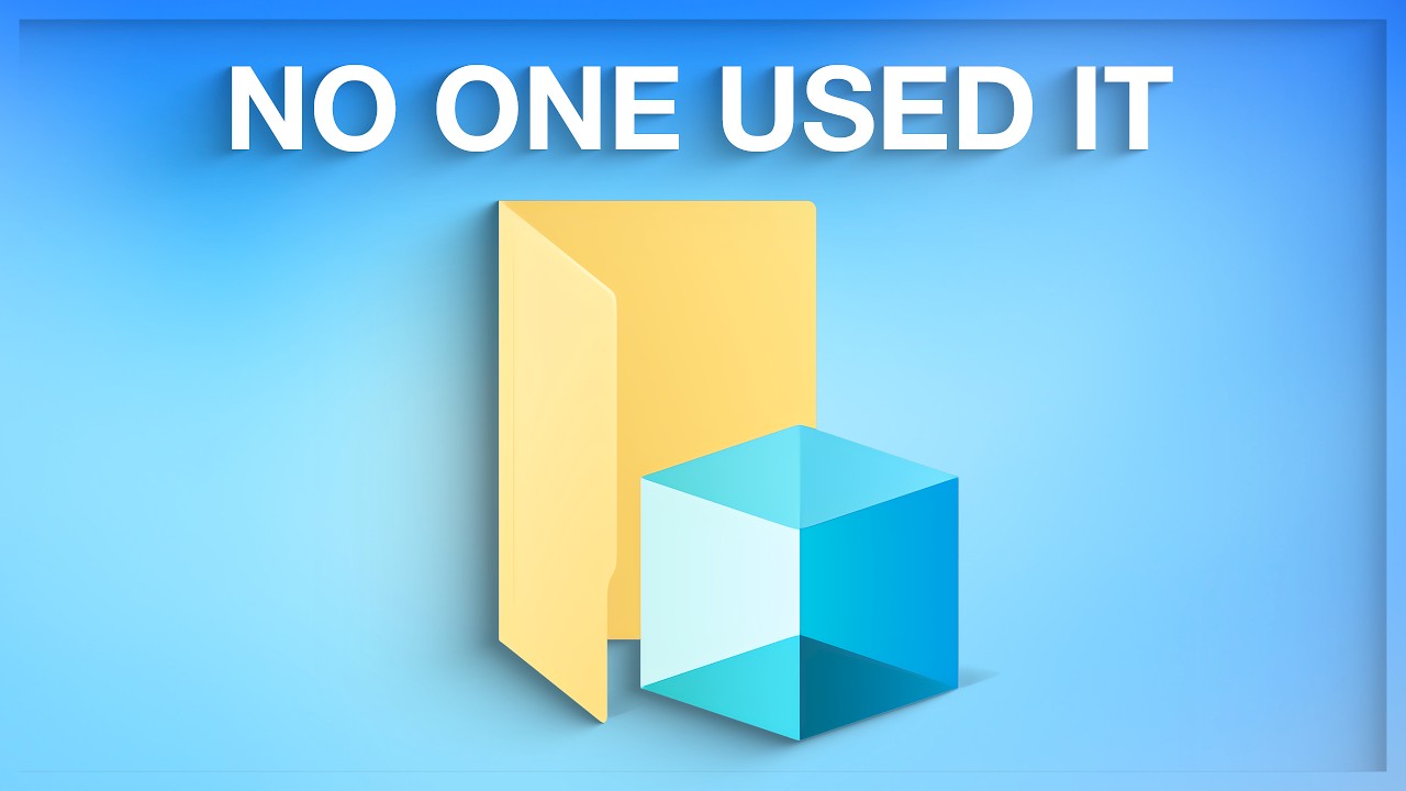 The surprising disappearance of Windows 11 3D Objects folder