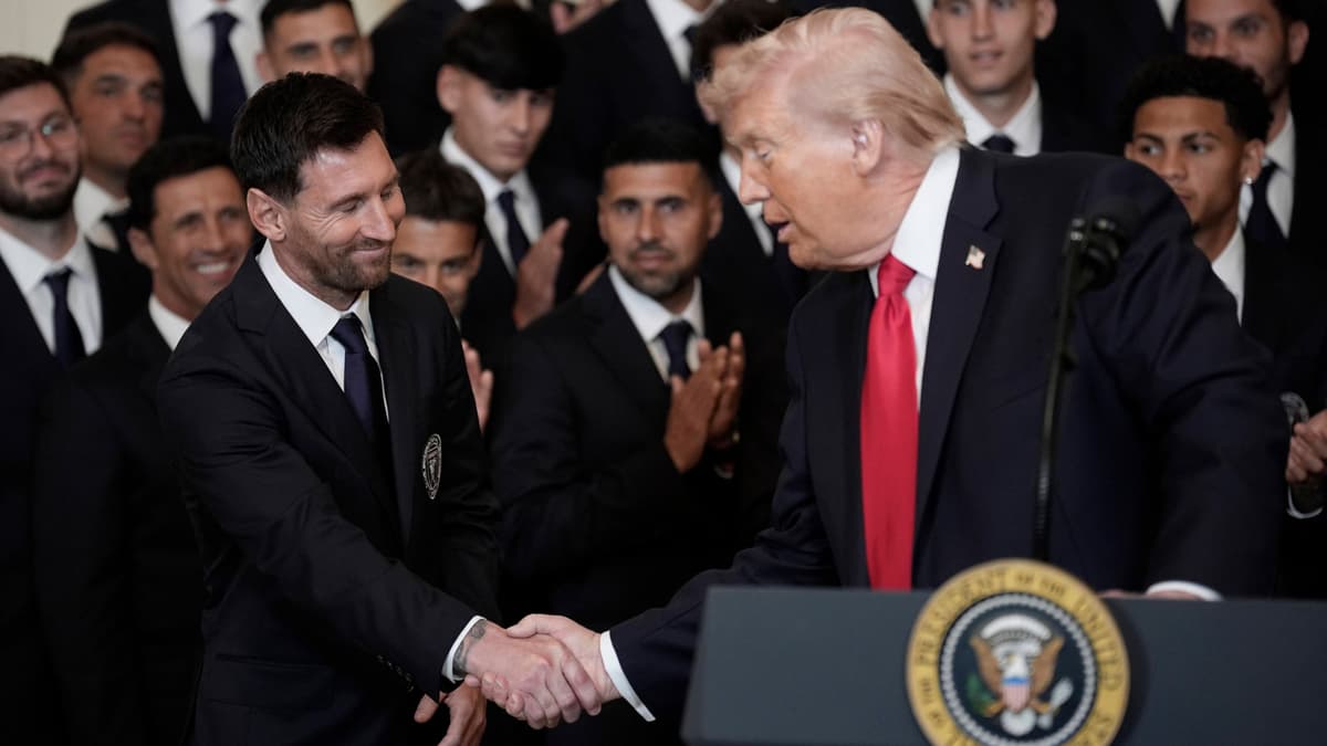 Messi meets Trump: Inter Miami star visits White House as US president ...