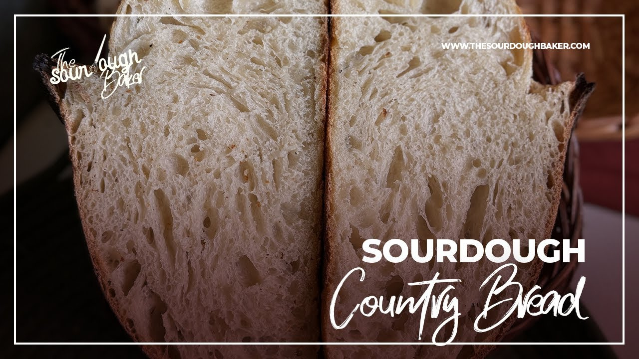 How to bake a perfect sourdough country bread boule at home