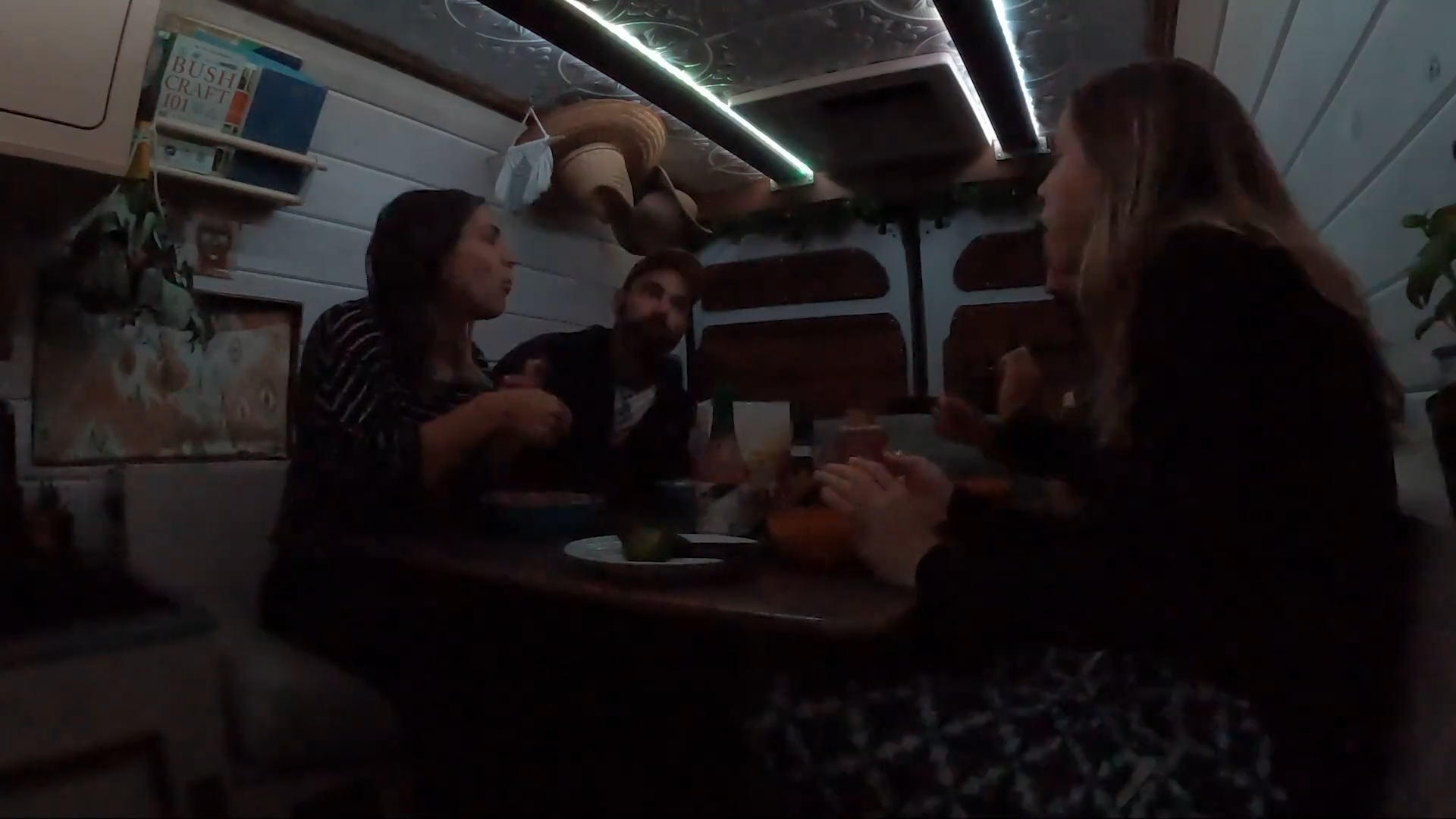 This is what van life feels like when it won’t stop raining