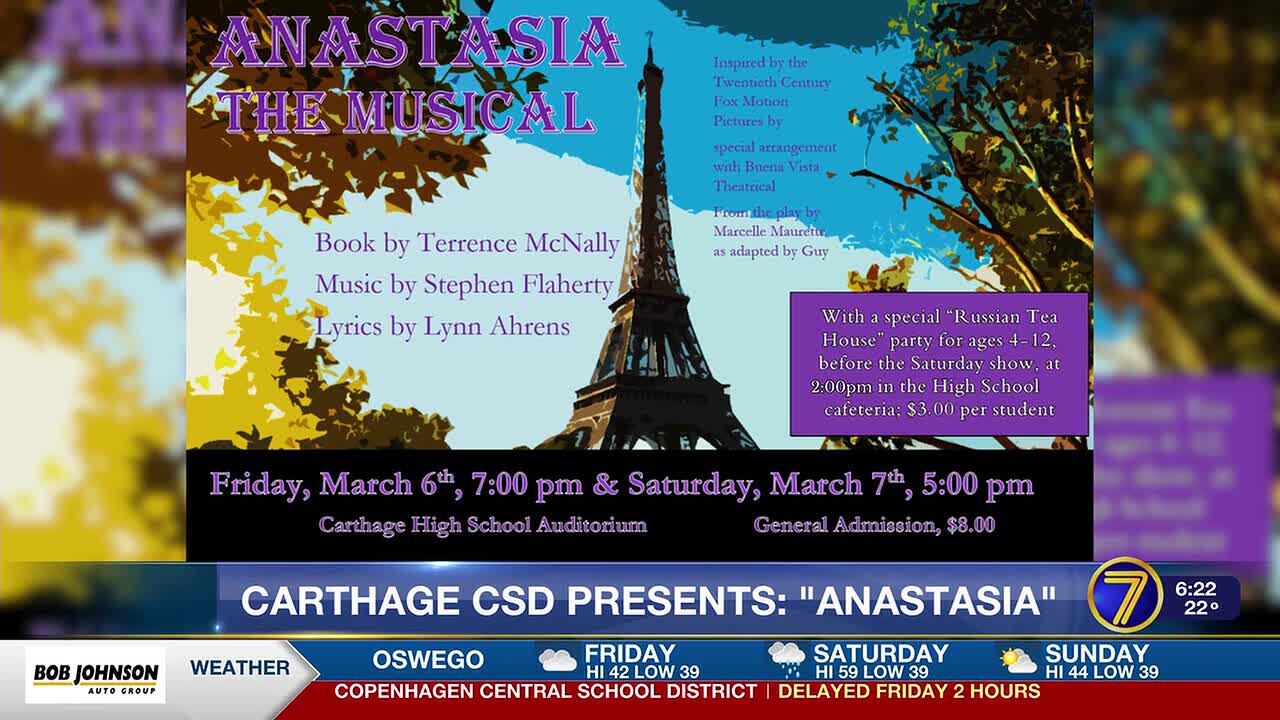 Carthage CSD presents: "Anastasia"