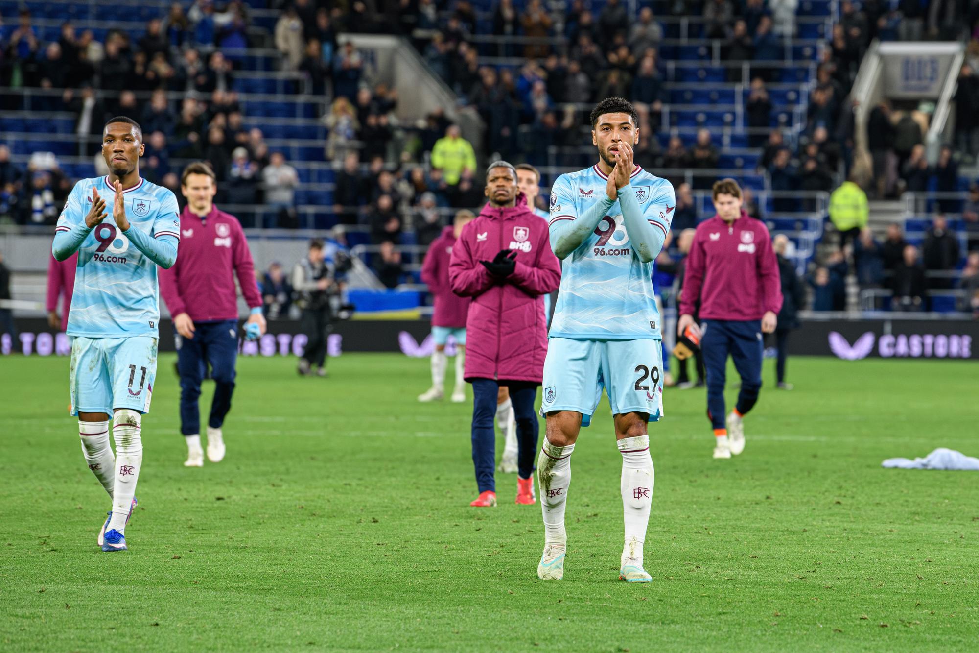 Burnley's new predicted final finish and points tally after Everton defeat
