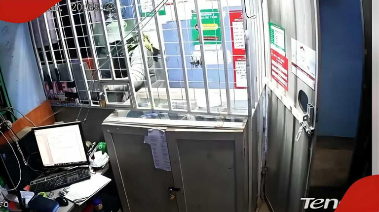 Viral CCTV footage shows Meru lady outsmarting thugs at night, trapping ...