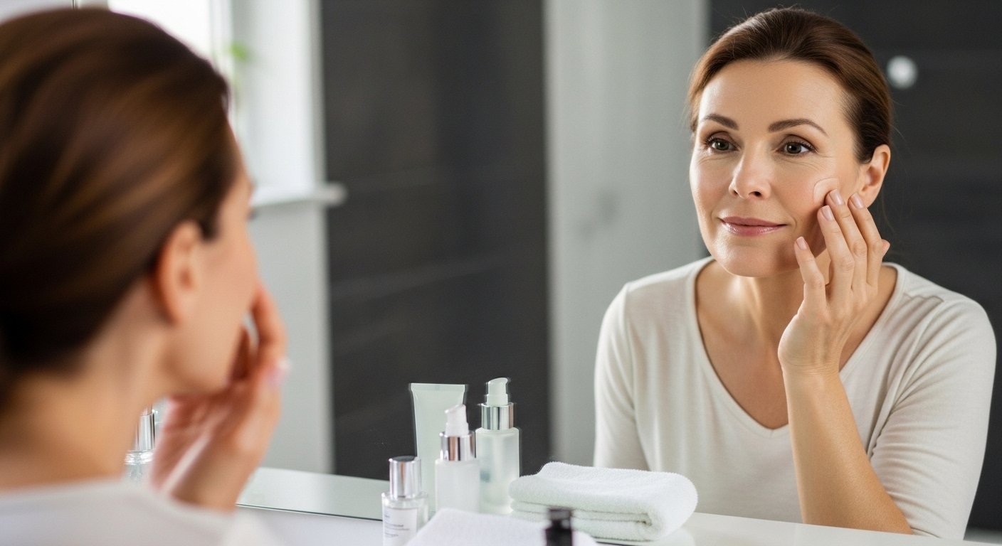 Simple skincare habits that help mature skin look fresh