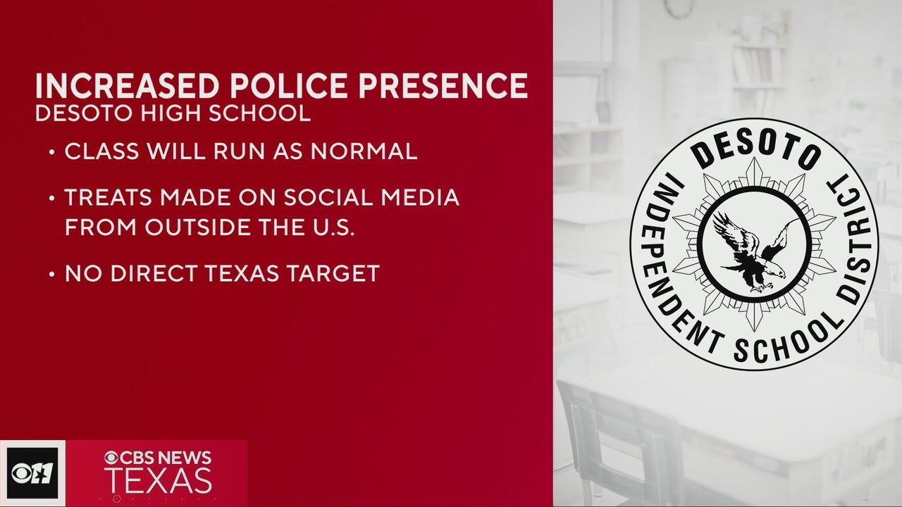 Increased police presence at DeSoto HS after vague online threat ...