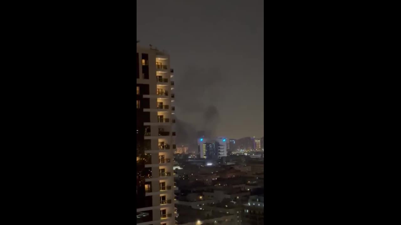 Smoke rises near US Embassy after reported blast in Dubai, UAE