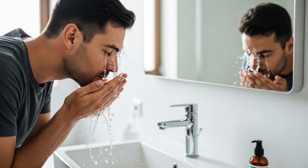 Simple skincare routine every man should start today