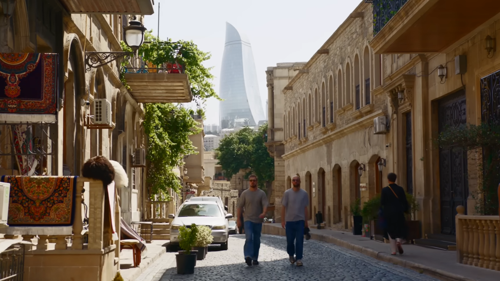 This country sits between Russia and Iran - cameras watch our every move