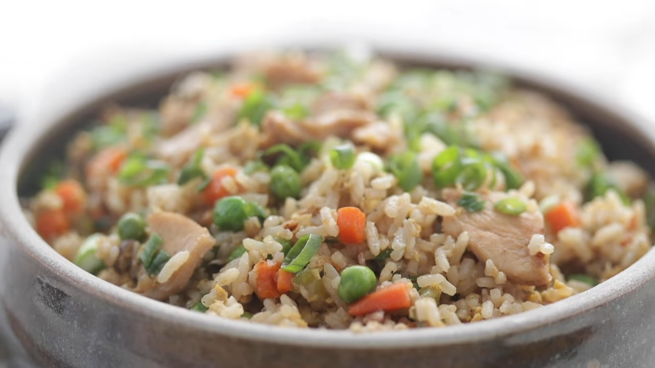 I make this fried rice on repeat every week