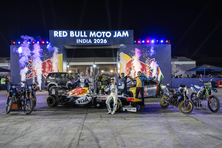 Arvid Lindblad brings F1 excitement back to India at Red Bull Motojam ...