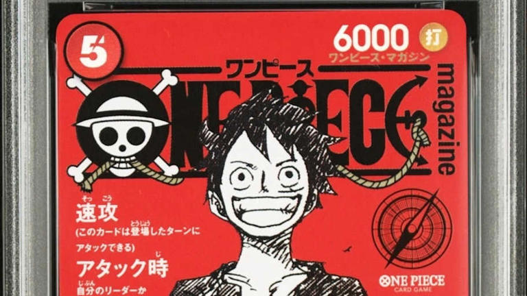 One Piece and Monkey D Luffy cards enter Pokemon's TCG territory