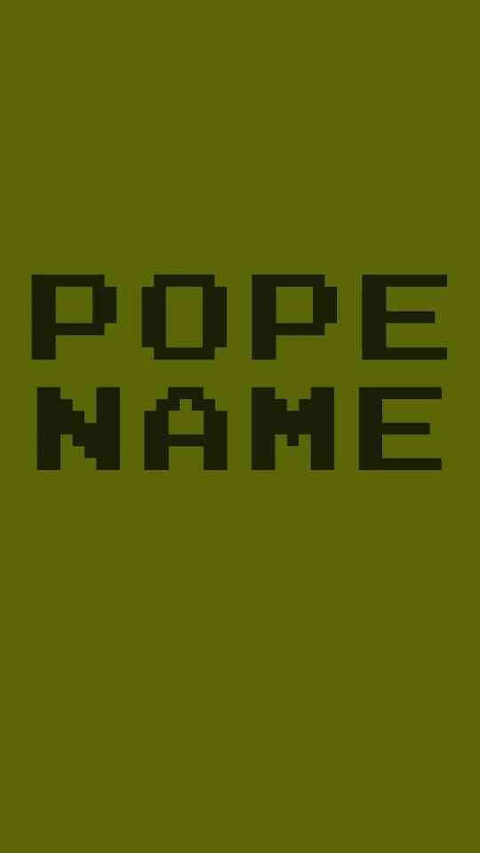The most unexpected pope names in history