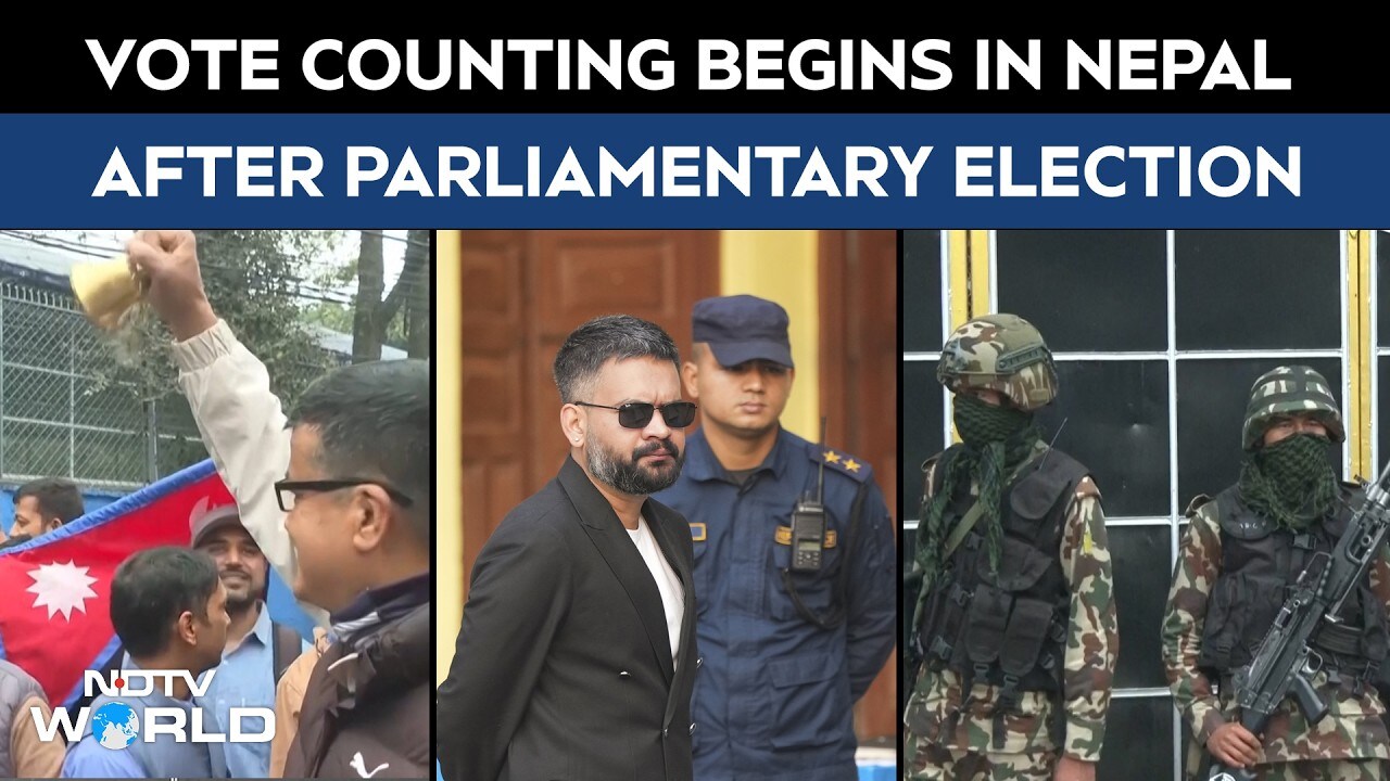 Nepal election news today | Vote counting begins in Nepal after ...