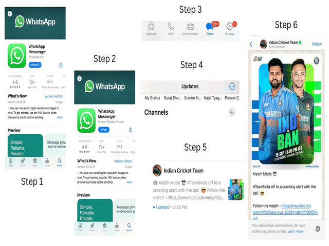 Get Team India updates on WhatsApp: Simple guide to following the ...