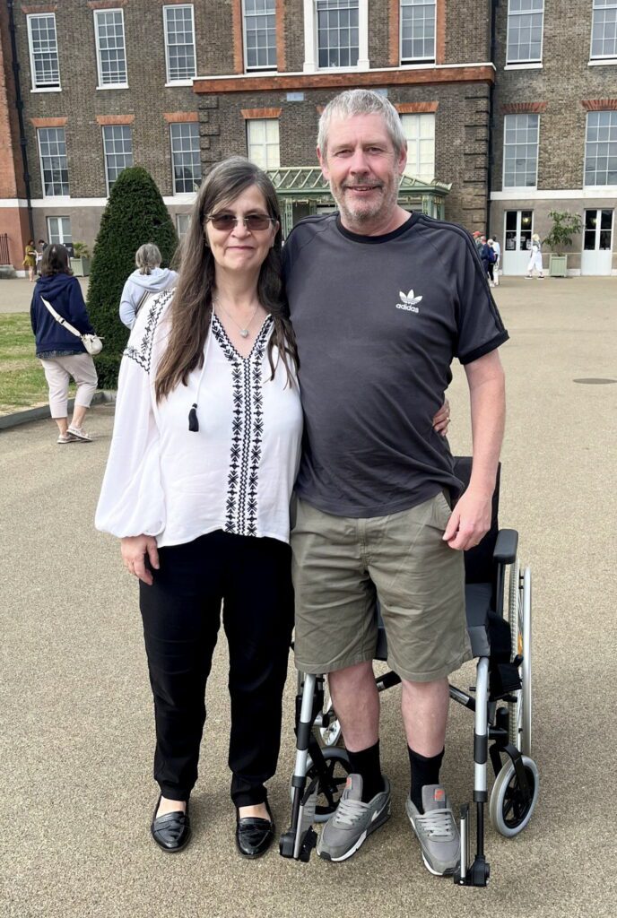 Man put stiff legs down to a 'trapped nerve' before MND diagnosis
