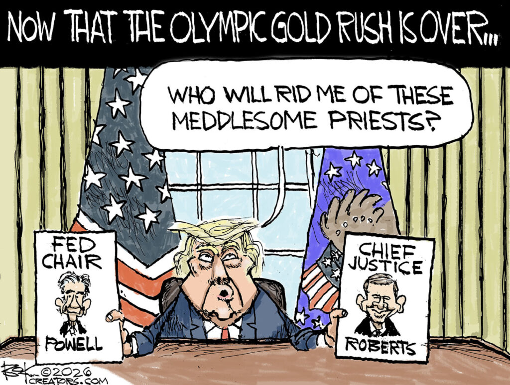 The latest syndicated political cartoons (3/6)